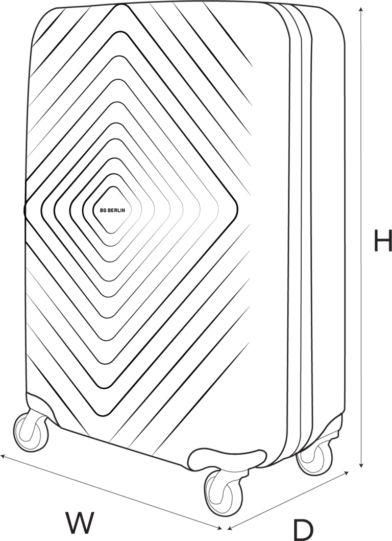 Cube Collection | Durable Checked & Carry-On Luggage | BG Berlin